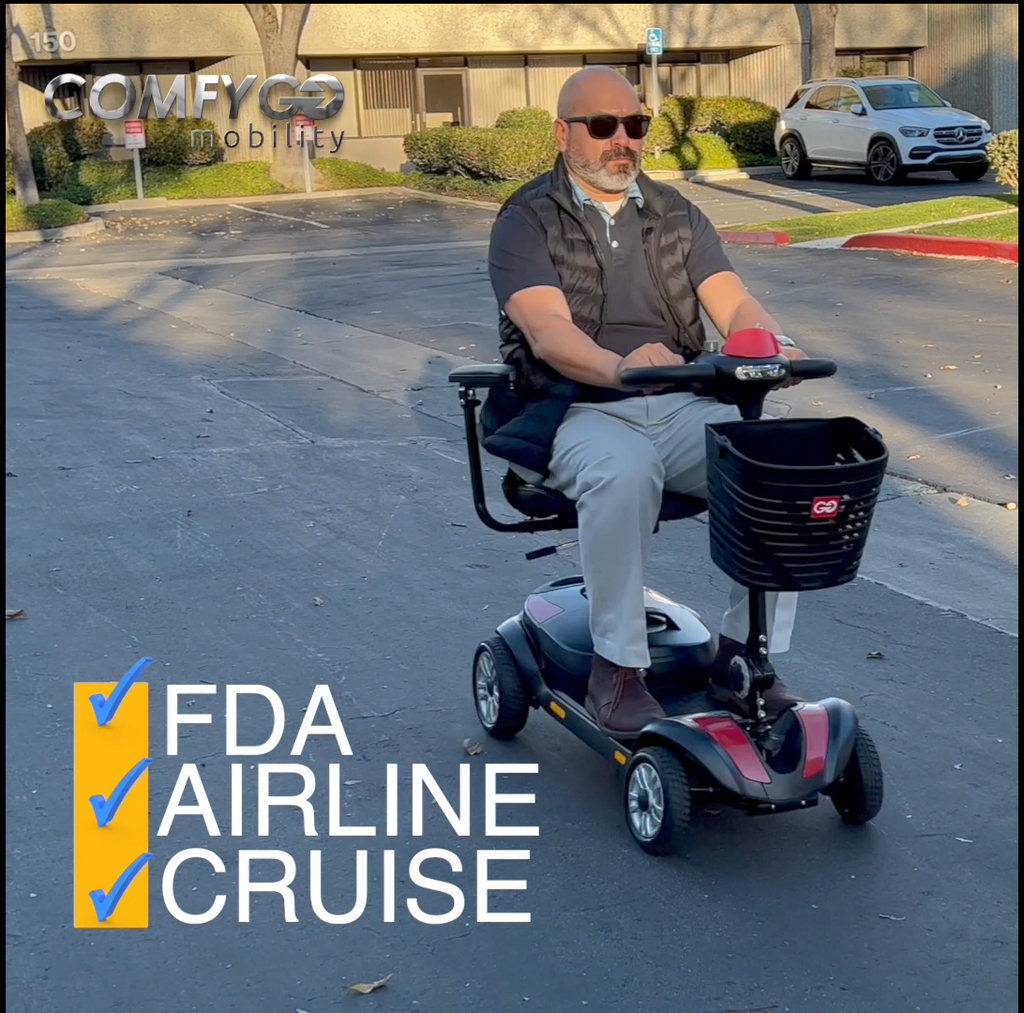 Z-4 Ultra-Light Electric Mobility Scooter with Quick-Detach Frame ...