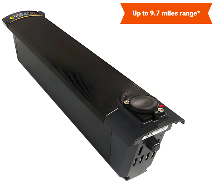 Zinger® 10.5Ah Extended Battery For Maximum Range up to 9.7 miles ...